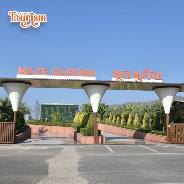 Explore Statue of Unity Maze Garden - Book Your Visit Now