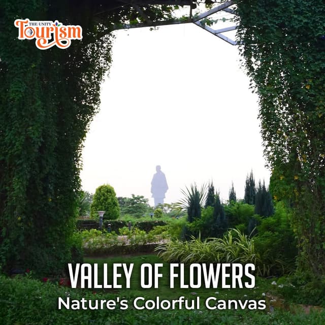 Valley of Flowers Statue of Unity Tickets, Timings & Travel Guide 2026 ...